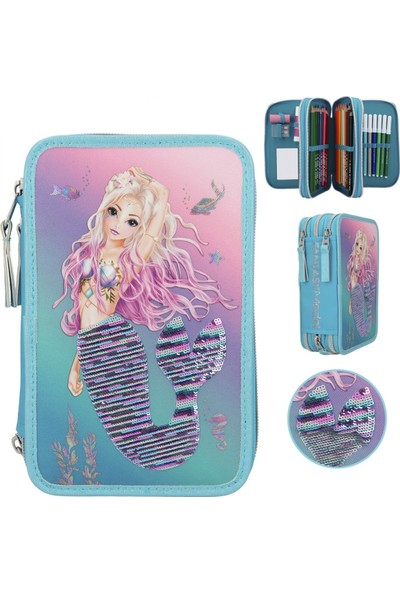 Top Model Fantasy Model Filled Triple Pencil Case 3 Katlı Dolu Kalem Kutu Top Model Fantasy Model Filled Triple Pencil Case 3 Katlı Dolu Kalem Kutu