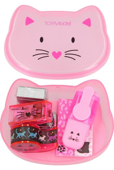 Top Model Mini Desk Set In Box Cat Masa Seti Top Model Mini Desk Set In Box Cat Masa Seti