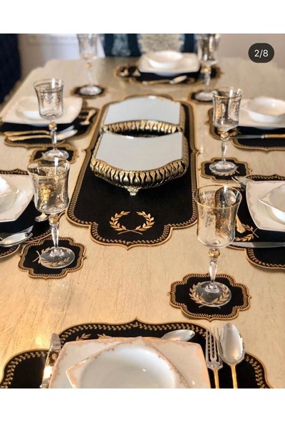 Hifa Amerikan Servis ve Runner Seti (6 Kişilik) Hifa Amerikan Servis ve Runner Seti (6 Kişilik)