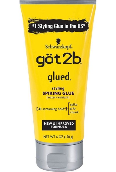 Schwarzkopf GOT2B Glued Saç Jölesi 170 gr Schwarzkopf GOT2B Glued Saç Jölesi 170 gr