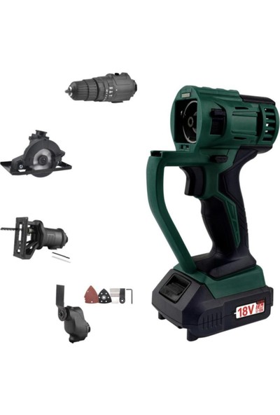 Kl Pro KLMS18-20 Şarjlı Li-ion Çift Akülü Vidalama Multi Set Kl Pro KLMS18-20 Şarjlı Li-ion Çift Akülü Vidalama Multi Set