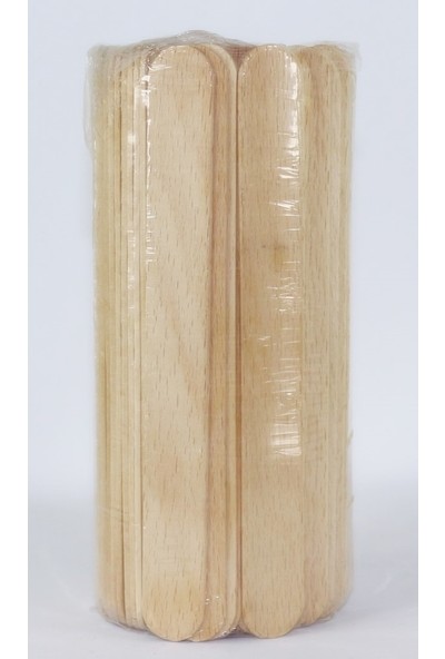Ağda Spatulası, Ahşap Spatula, 100 Adet