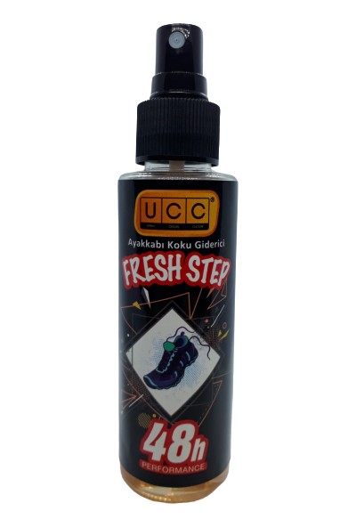 Ucc Fresh Step Ayakkabı Koku Giderici ve Antibakteriyal Dezenfektan Ucc Fresh Step Ayakkabı Koku Giderici ve Antibakteriyal Dezenfektan