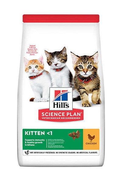 Hills Kitten Tavuk Etli Yavru Kedi Maması 1,5 kg Hills Kitten Tavuk Etli Yavru Kedi Maması 1,5 kg