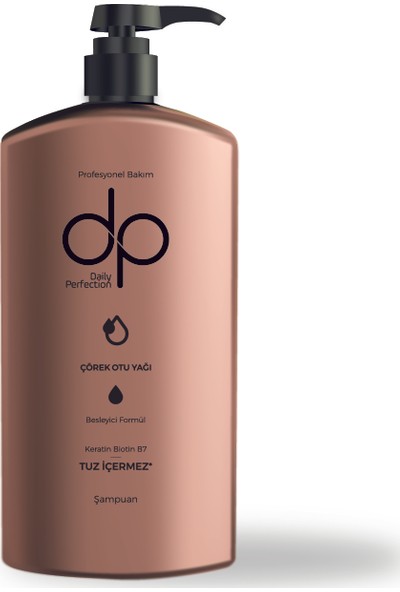 Dp Daily Perfection Çörekotu 800 ml Tuzsuz Şampuan Dp Daily Perfection Çörekotu 800 ml Tuzsuz Şampuan