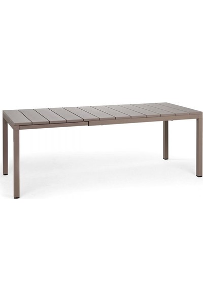 Nardi Rıo 140CM Genişletilebilir Masa Kahverengi