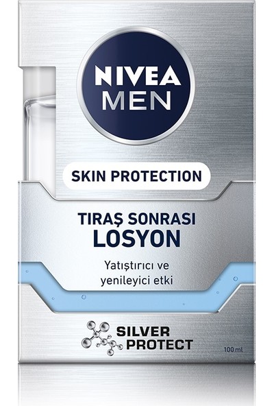 Nıvea Men Aftershave Silver Protect Losyon 100 ml Nıvea Men Aftershave Silver Protect Losyon 100 ml