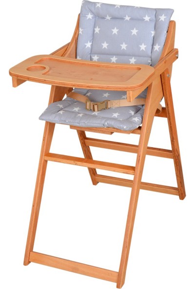 Babyroom CSF-4061 Portatif Ahşap Mama Sandalyesi