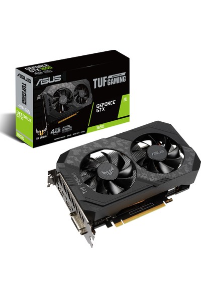 Asus TUF GeForce GTX 1650 4GB 128Bit GDDR6 (DX12) PCI-Express 3.0 Ekran Kartı (TUF-GTX1650-4GD6-GAMING) Asus TUF GeForce GTX 1650 4GB 128Bit GDDR6 (DX12) PCI-Express 3.0 Ekran Kartı (TUF-GTX1650-4GD6-GAMING)