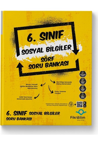 FikriBilim Yayınları 6. Sınıf Sosyal Bilgiler Sörf Soru Bankası FikriBilim Yayınları 6. Sınıf Sosyal Bilgiler Sörf Soru Bankası