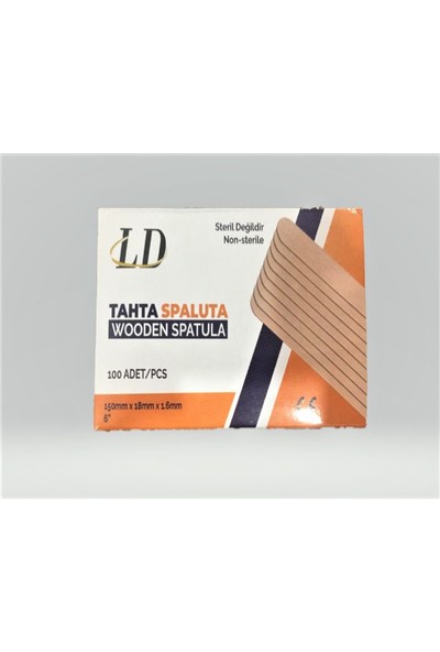 Ld Ağda Spatula 10 Paket 100'lü
