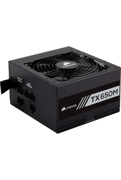 Corsair CP-9020132-EU TX650M 650W Moduler 80Plus Gold Güç Kaynagı Corsair CP-9020132-EU TX650M 650W Moduler 80Plus Gold Güç Kaynagı