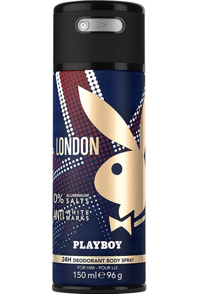Playboy London Man Deodorant Spray 150 ml
