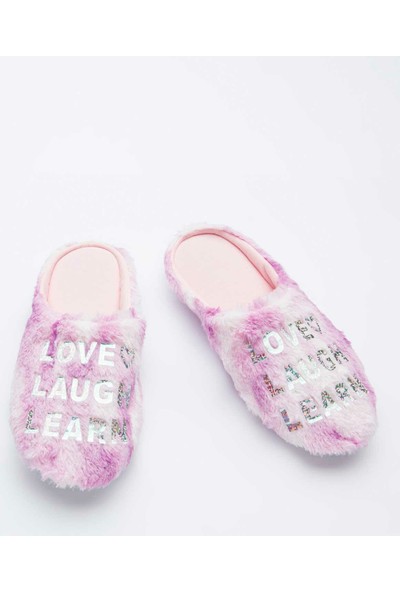 Penti Lıla Furry Lilac Terlik