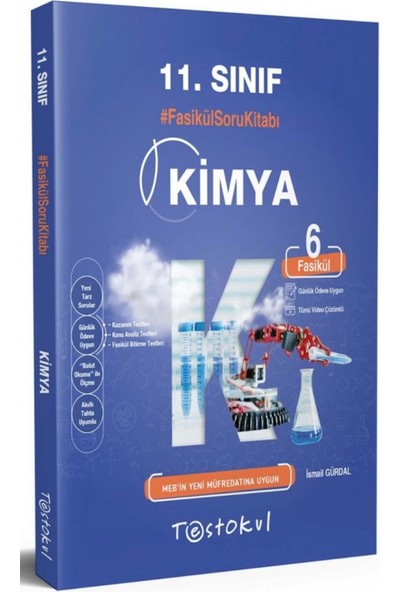 Test Okul Yayınları 11. Sınıf Kimya Fasikül Soru Kitabı Test Okul Yayınları 11. Sınıf Kimya Fasikül Soru Kitabı