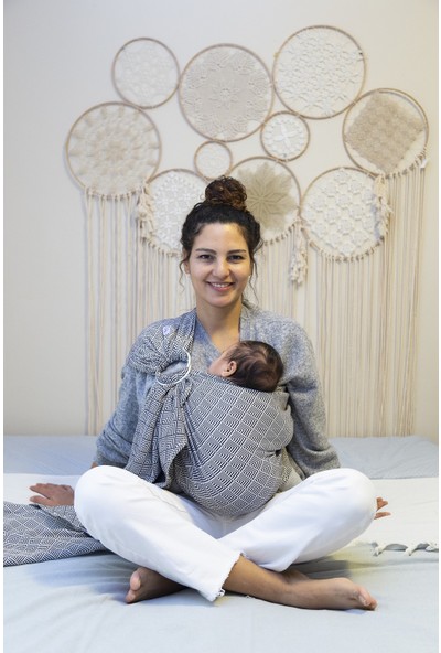 Huggyberry Herringbone Mist Halka Sling Huggyberry Herringbone Mist Halka Sling