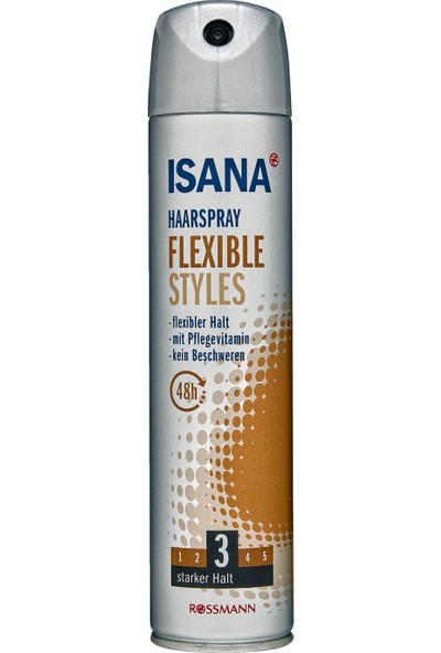 Isana Saç Spreyi Güçlü Tutuş Uv Filtreli 250 ml