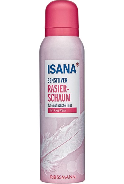 Isana Tıraş Köpüğü Hassas Cilt Aloe Vera Içerikli 150 ml Isana Tıraş Köpüğü Hassas Cilt Aloe Vera Içerikli 150 ml