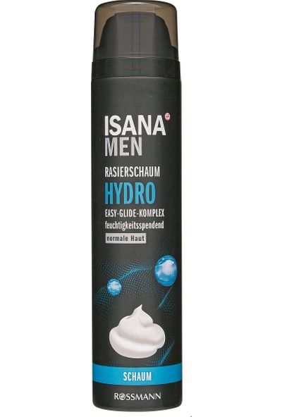 Isana Men Tıraş Köpüğü Normal Cilt Hydro 300 ml Isana Men Tıraş Köpüğü Normal Cilt Hydro 300 ml