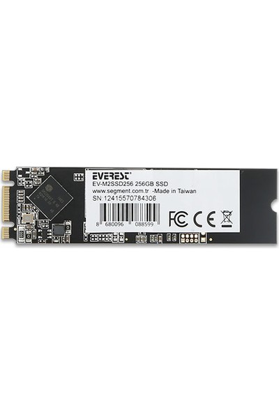 Everest 256GB 550MB-450MB/s M2 SSD EV-M2SSD256 Everest 256GB 550MB-450MB/s M2 SSD EV-M2SSD256