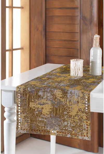 Özenev Sarı Runner Amerikan Servis Masa Örtüsü 40X140 cm Riyad-01 Özenev Sarı Runner Amerikan Servis Masa Örtüsü 40X140 cm Riyad-01