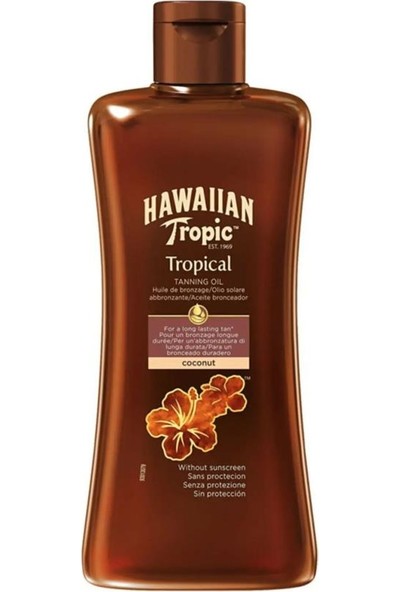 Hawaiian Tropic Bronzlaştırıcı 200 ml