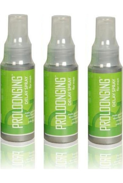 Proloonging Spray, Erkeklere Özel Sprey 59 Ml* 3 Adet Proloonging Spray, Erkeklere Özel Sprey 59 Ml* 3 Adet