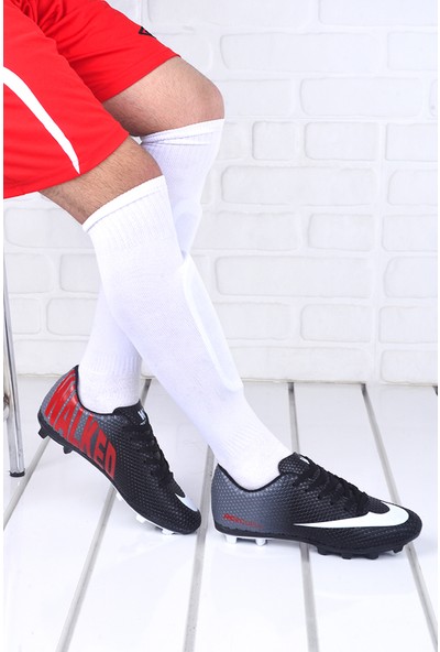 Walked 401 Km Krampon Çim Erkek Futbol Spor Ayakkabı