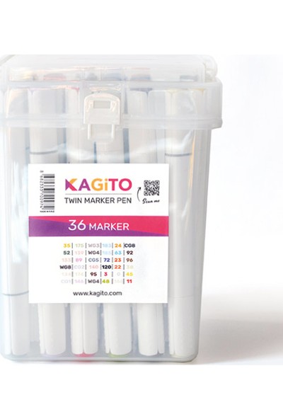 Kagito Marker 36’lı Set Kagito Marker 36’lı Set