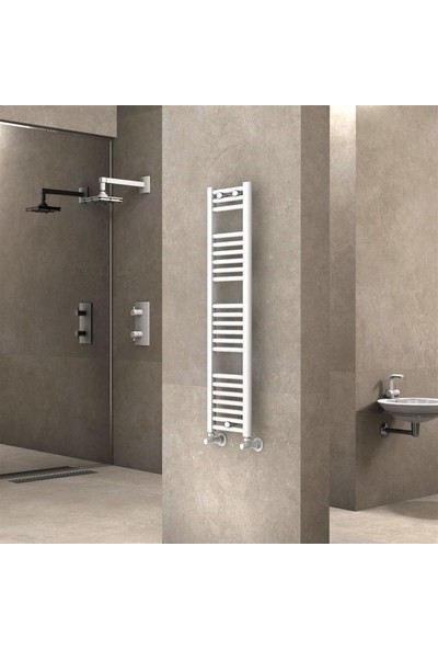 Radiva Banyo ve Mutfak Için Havlupan 300 x 1200 mm Düz Beyaz