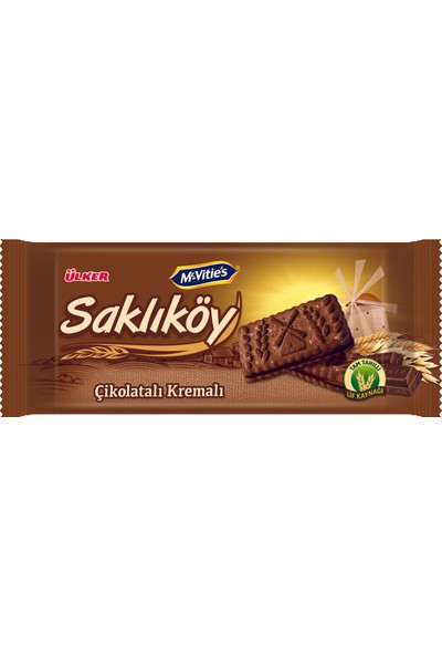 Ülker Saklıköy Çikolatalı Kremalı Bisküvi 87 gr