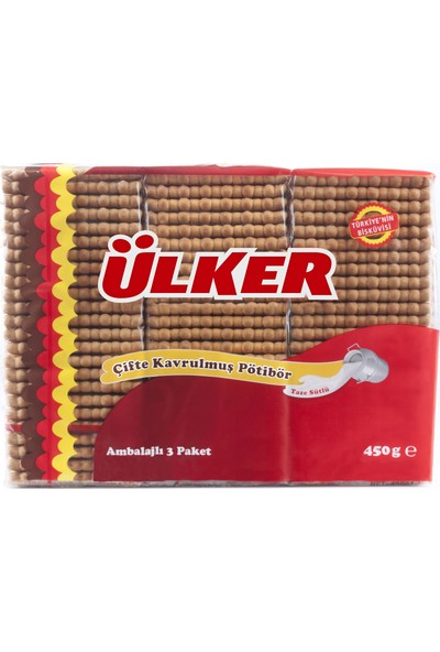 Ülker Pötibör Çifte Kavrulmuş 450 gr