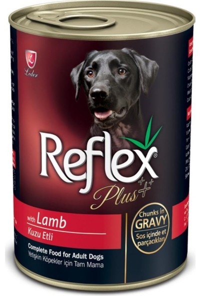 Reflex Plus Gravy Kuzu Etli Konserve Yetişkin Köpek Maması 24 x 400 gr Reflex Plus Gravy Kuzu Etli Konserve Yetişkin Köpek Maması 24 x 400 gr