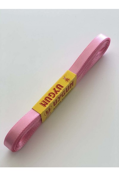 Hobigram Pembe Saten Kurdele 1 cm Hobigram Pembe Saten Kurdele 1 cm
