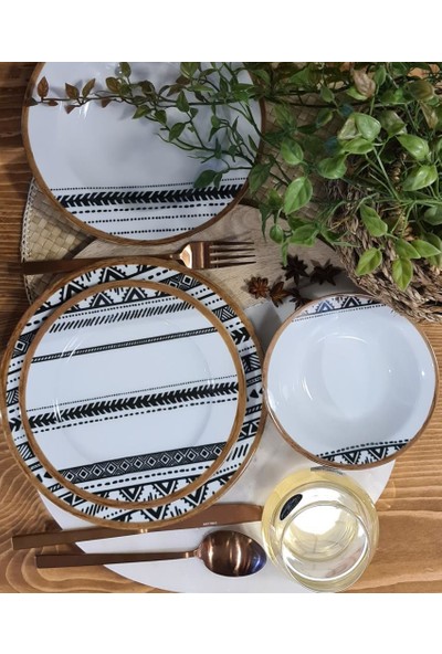 Porland Elenco 24 Parça 6 Kişilik Yemek Takımı Porland Elenco 24 Parça 6 Kişilik Yemek Takımı