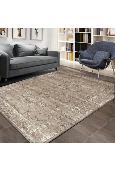 Canel Kahverengi Eskitme Vintage Desenli Lastikli Halı Örtüsü Halı Kılıfı Canel Kahverengi Eskitme Vintage Desenli Lastikli Halı Örtüsü Halı Kılıfı