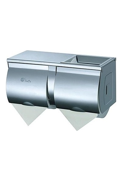 Xinda GS210W1 Mat 2'li Wc Kağıt Dispenseri Paslanmaz Çelik Xinda GS210W1 Mat 2'li Wc Kağıt Dispenseri Paslanmaz Çelik