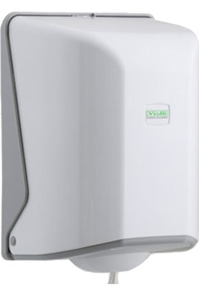 Vialli Og2 İçten Çekmeli Kağıt Havlu Dispenseri Beyaz