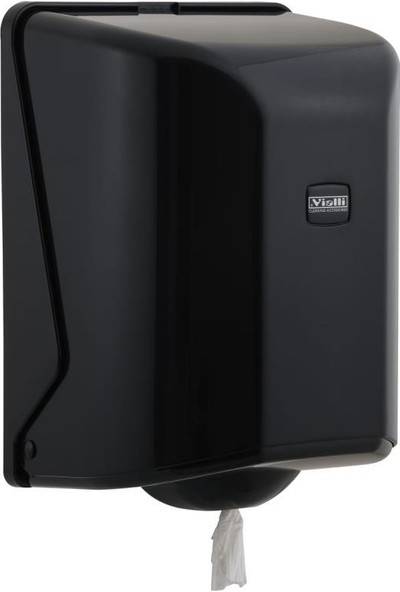 Vialli OG2B İçten Çekmeli Kağıt Havlu Dispenseri Siyah
