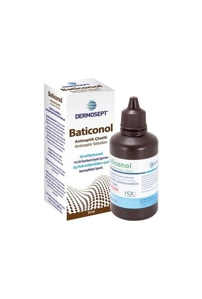 Dermosept Baticonol 30 ml Solusyon Dermosept Baticonol 30 ml Solusyon
