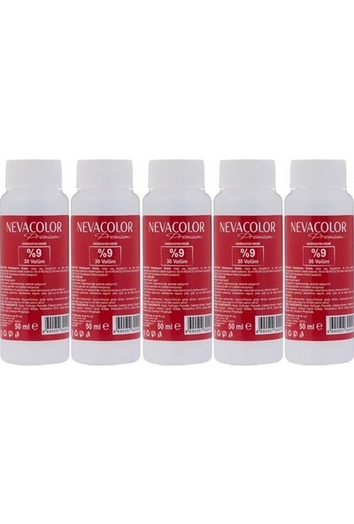 Neva Color Premium Oksidasyon Kremi 30 Volume %9 50 ml 5 Adet Neva Color Premium Oksidasyon Kremi 30 Volume %9 50 ml 5 Adet