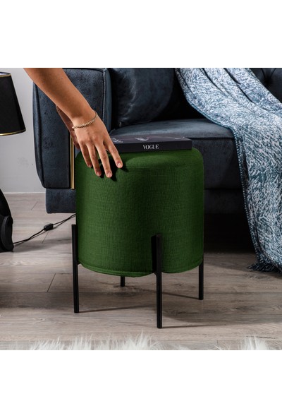 Puqqa Norm P1-420 Metal Ayaklı Fermuarlı Yıkanabilir Kumaş Puf Puqqa Norm P1-420 Metal Ayaklı Fermuarlı Yıkanabilir Kumaş Puf