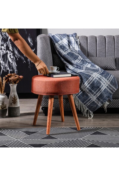 Puqqa Bella P4-140 Ahşap Ayaklı Fermuarlı Yıkanabilir Kumaş Puf Puqqa Bella P4-140 Ahşap Ayaklı Fermuarlı Yıkanabilir Kumaş Puf