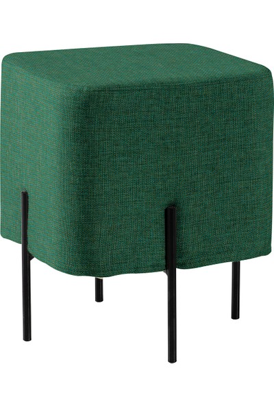 Puqqa Mono P2-530 Metal Ayaklı Fermuarlı Yıkanabilir Kumaş Puf