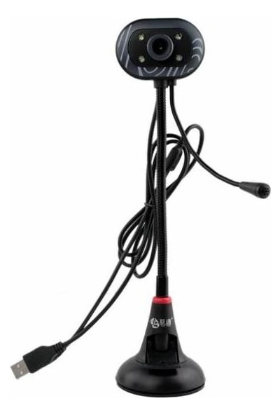 Taky S-502 USB Digital Pc Camera Webcam W/ Mic LED Light