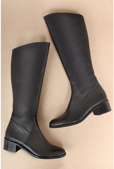 CZ London Deri Kadın Çizme