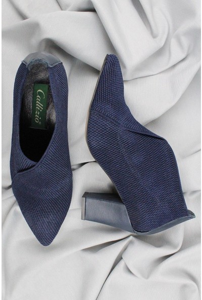 CZ London Deri Kadın Topuklu Ayakkabı CZ London Deri Kadın Topuklu Ayakkabı