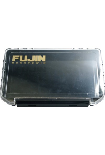 Fujin Tackle Box Ince Evalı Maket Balık Kutusu Siyah Fujin Tackle Box Ince Evalı Maket Balık Kutusu Siyah