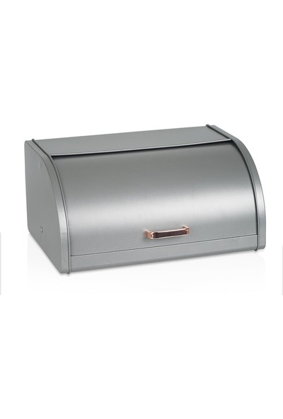 Acar Metal Sürgülü Ekmek Kutusu - Gri