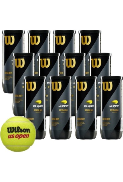 Wilson Us Open 12 Kutu 3'lü Tenis Topu Wilson Us Open 12 Kutu 3'lü Tenis Topu